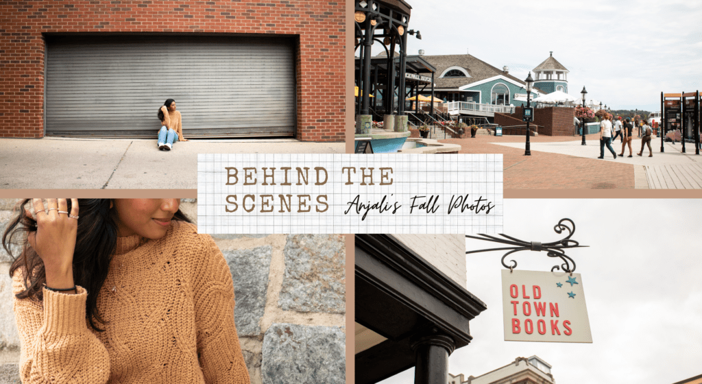 Behind the Scenes: Anjali's Fall Photos - PYL Photography