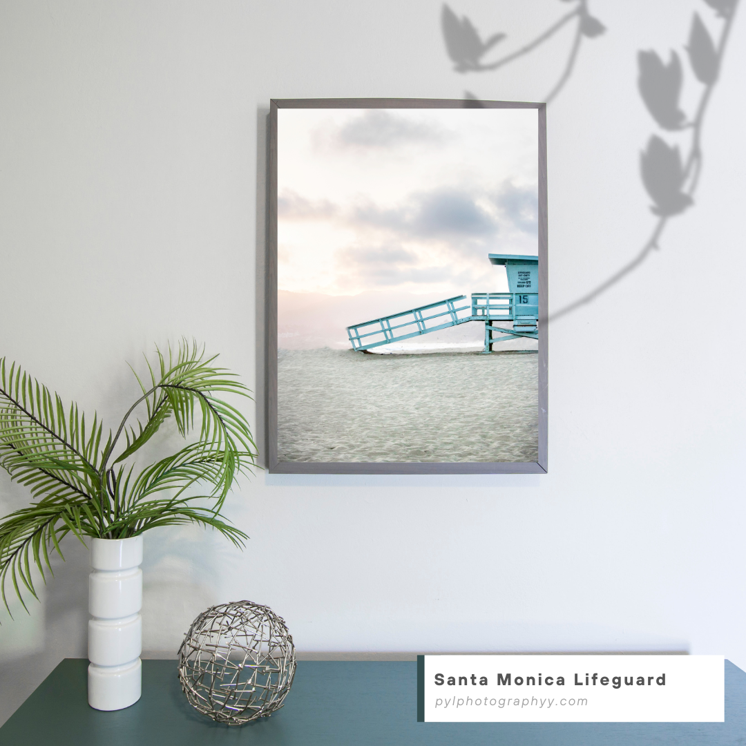 Santa Monica Beach Bundle Printable Wall Art - PYL Photography